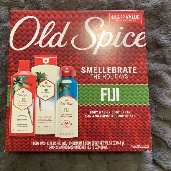 Old Spice | Grooming | Old Spice Gift Set With 3 Full Size Items Scent ...